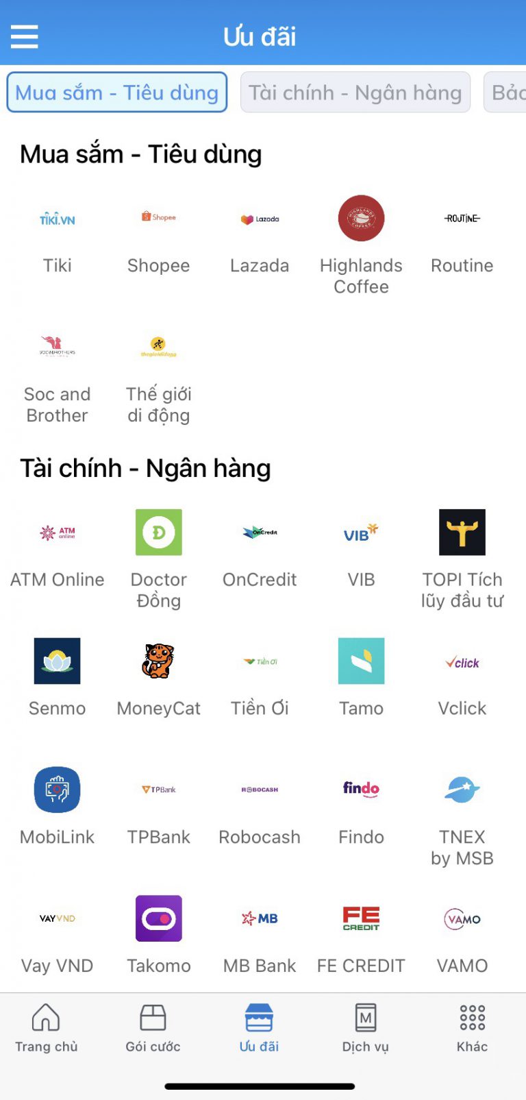 My MobiFone - Ứng dụng quản lý dịch vụ tiện lợi dành cho người sử dụng ...
