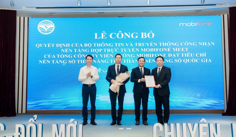 MobiEdu và Mobifone Meet Vinh dự nhận được công nhận trở thành nền tảng ...